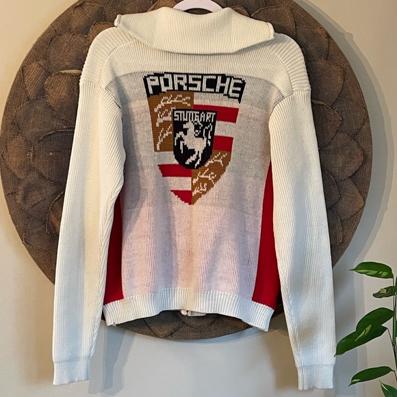 Vintage | Sweaters | Sold Master Vintage Porsche Zip Up Sweater | Poshmark